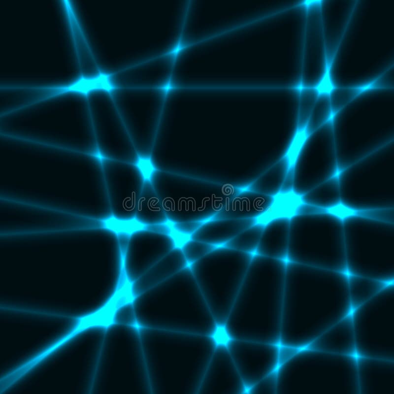 Very Dark Background with Blue Blured Laser Rays Stock Vector ...