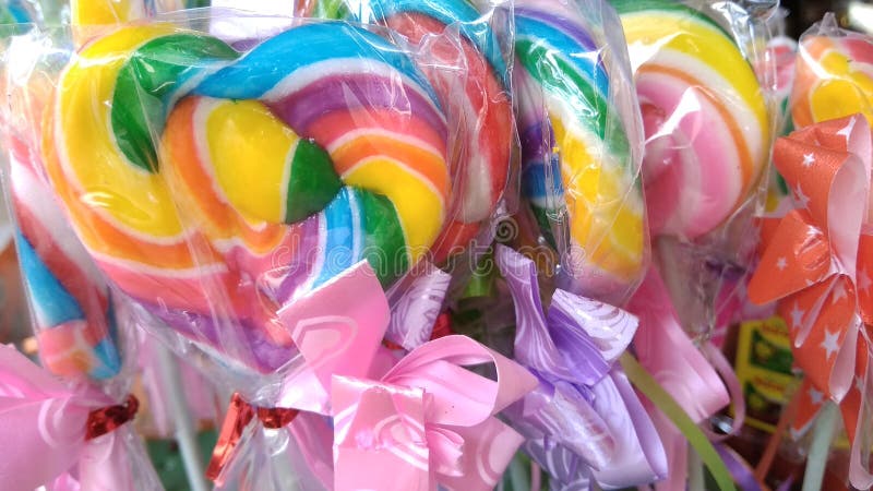 Very Delicious and Beautiful Colorful Candy Stock Photo - Image of ...