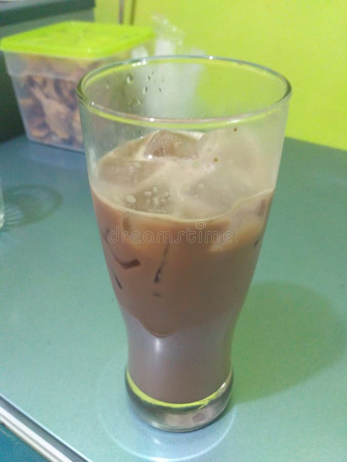 Very Delicious Milk Ice Delicious and Nutritious Stock Photo - Image of ...