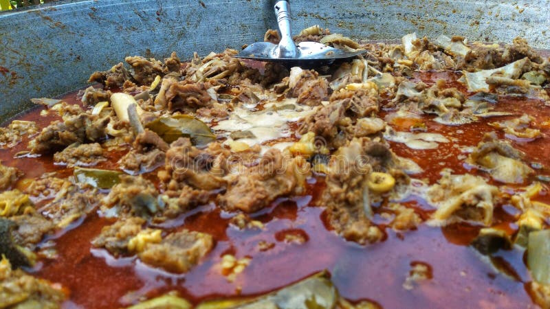 Very Delicious and Spicy Goat Curry Stock Photo - Image of curry ...