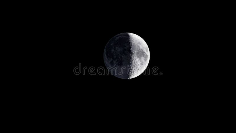Very Detailed Photo of the Moon. Stock Image - Image of detailed ...
