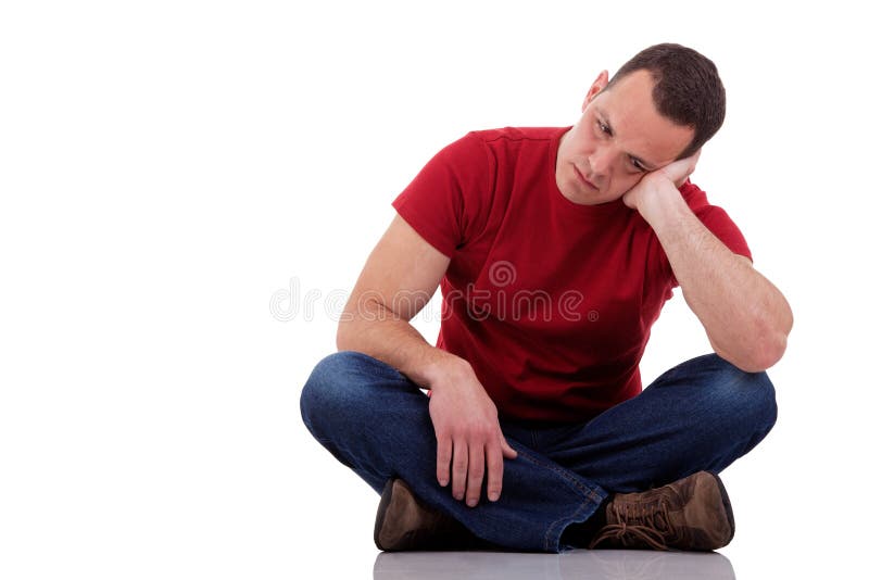 Young Male with Stomach Ache Stock Photo - Image of adult, body: 11061566