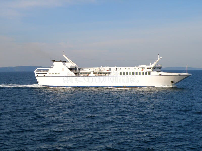 Very fast ferry boat stock photo. Image of boat, wave - 7277920