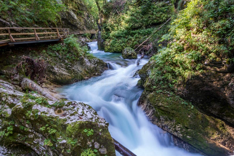 Very fast river stock photo. Image of creek, beautiful - 43468386