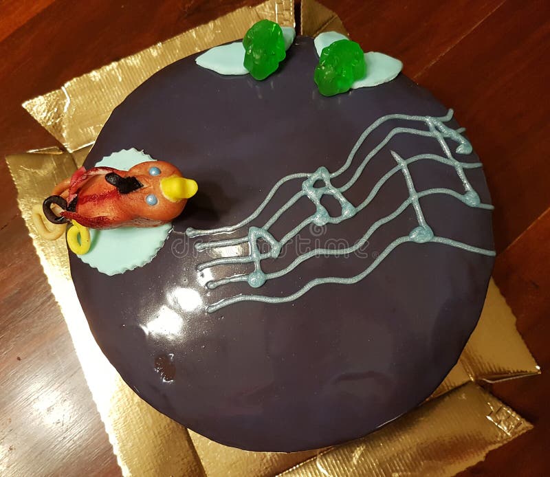 A very good decorated cake stock image. Image of breakfast - 158264775