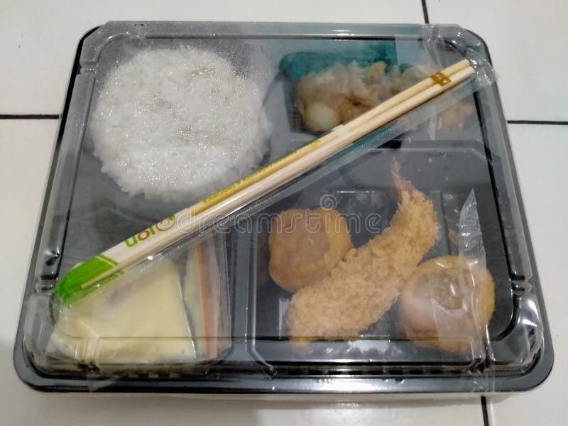 Very Good Japanese Food on the Floor Editorial Stock Photo - Image of ...