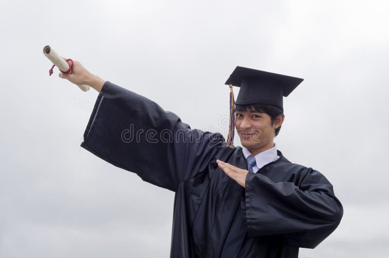 Very Happy Graduate Student Stock Image - Image of achievement, people ...