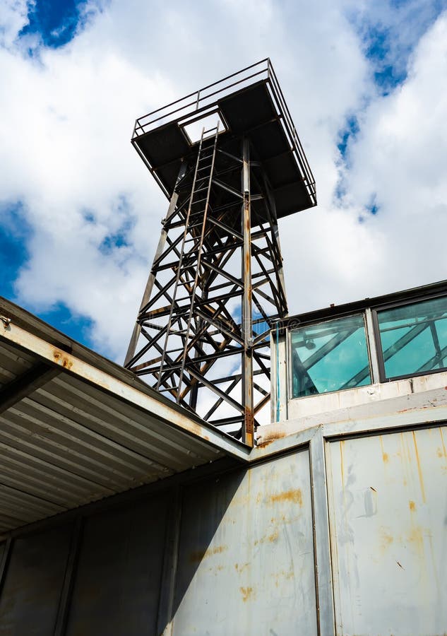 Very high iron tower stock image. Image of high, studio - 149374139