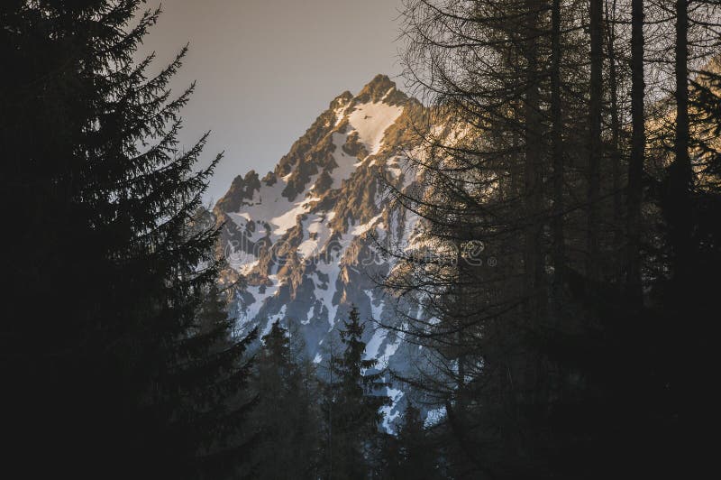 Very high mountain peaks. stock photo. Image of destination - 73806936