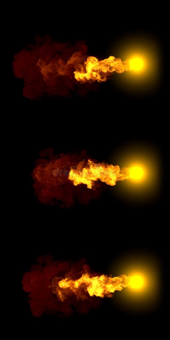 Very High Resolution Magic Fireballs - Set of 3 Different Renders ...