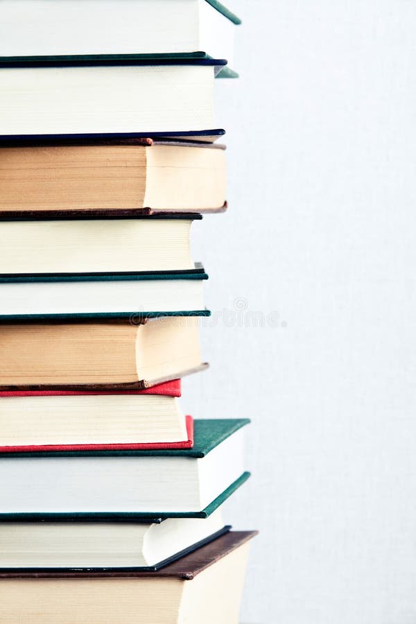 Very high stack of books stock photo. Image of cover - 31259418