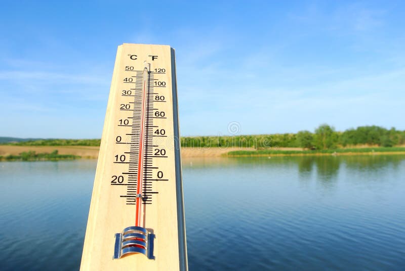 Very High Temperatures during Summers Stock Photo - Image of ...