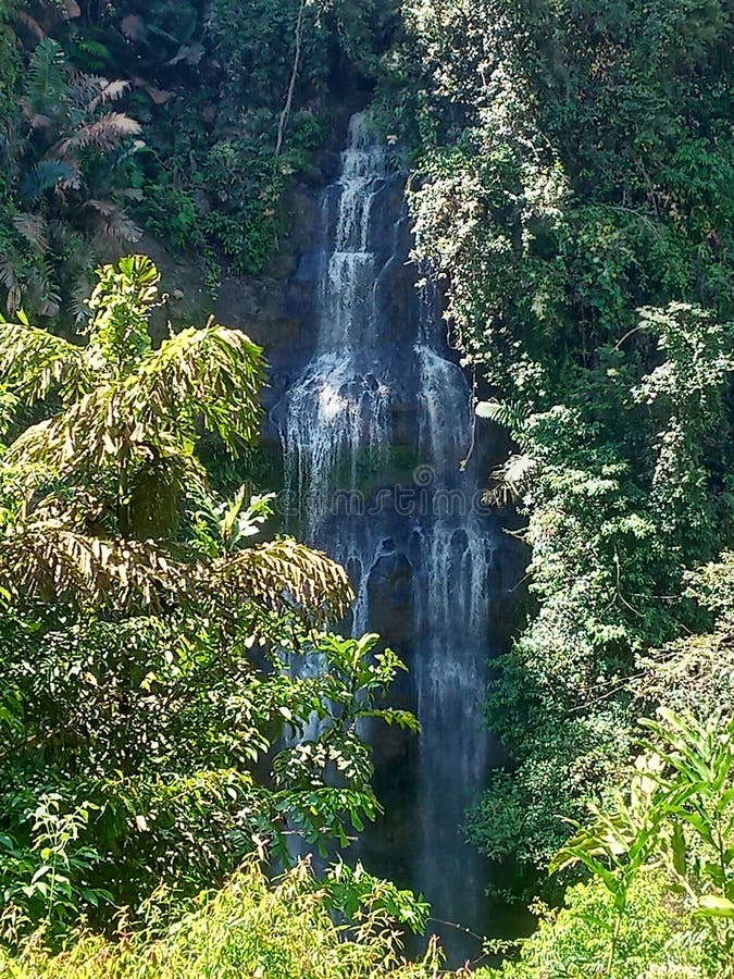 Very high waterfall stock photo. Image of watercourse - 393613370