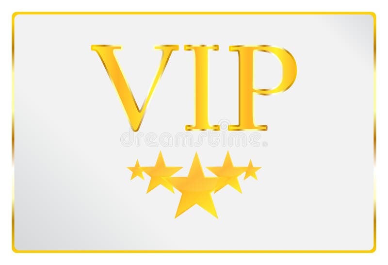 Very Important Person Card stock vector. Illustration of badge - 32667729