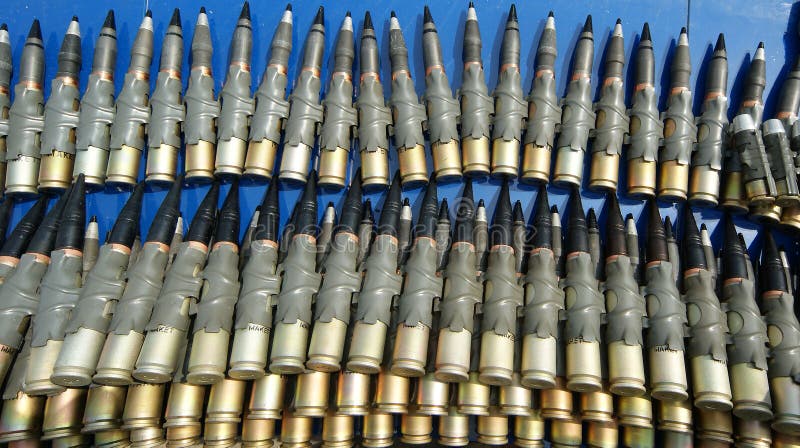 Very large ammunition stock image. Image of aggression - 15391385
