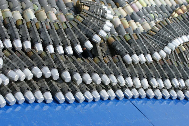 Very large ammunition stock image. Image of structure - 15391539