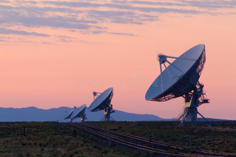 Very Large Array stock image. Image of telescope, mexico - 26418023