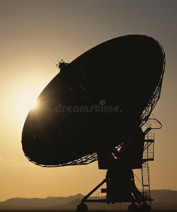 Very Large Array in Socorro, NM Stock Image - Image of research ...