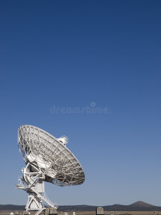 Antenna - Very Large Array Radio Telescope 3 Stock Image - Image of ...