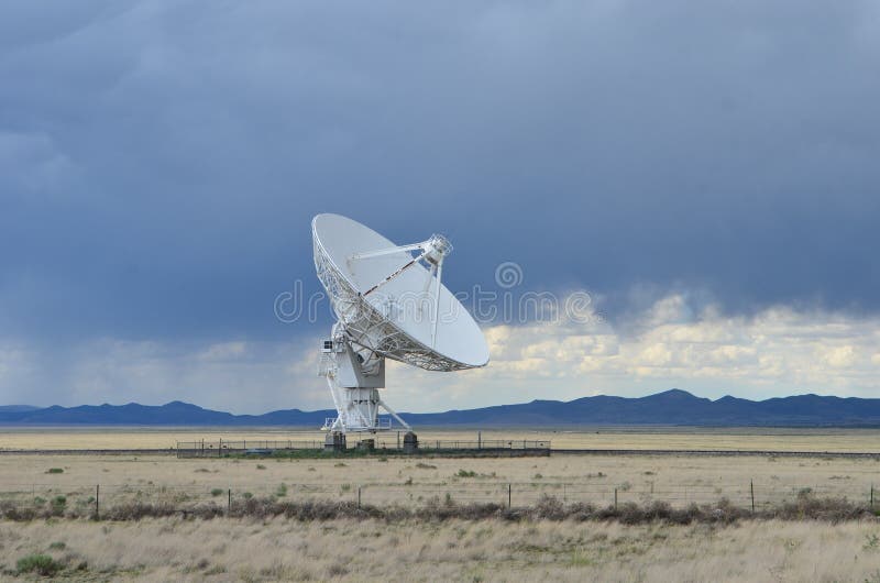 Very Large Array Satellite Dishes, USA Stock Photo - Image of ...