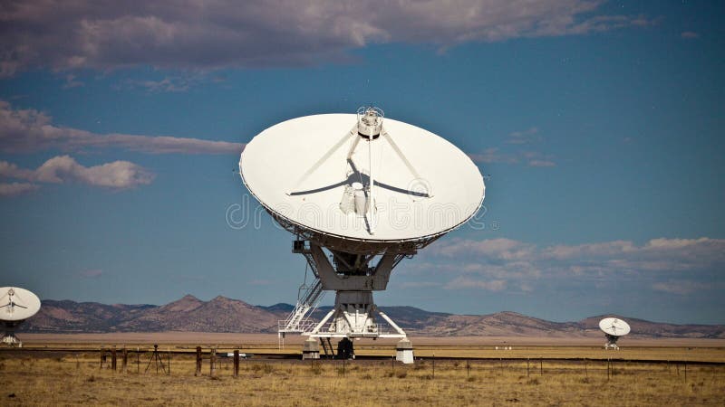 Very Large Array Space Radio Dish VLA Observatories - Time Lapse - 4k ...