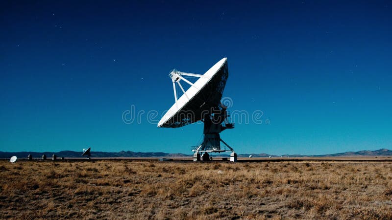 Very Large Array Space Radio Dish VLA Observatories - Time Lapse - 4k ...