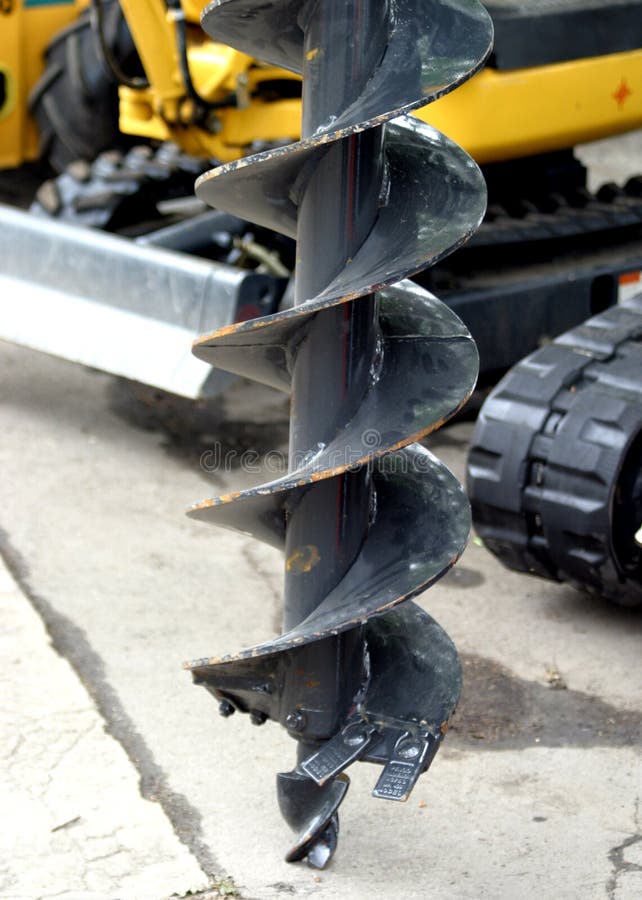 Very Large Drill stock image. Image of collar, metal, construction - 115339