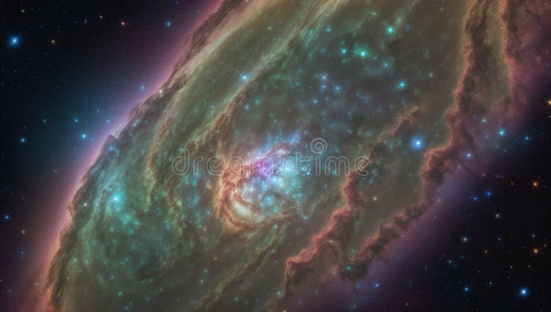 A Very Large Star stock illustration. Illustration of deep - 293843313