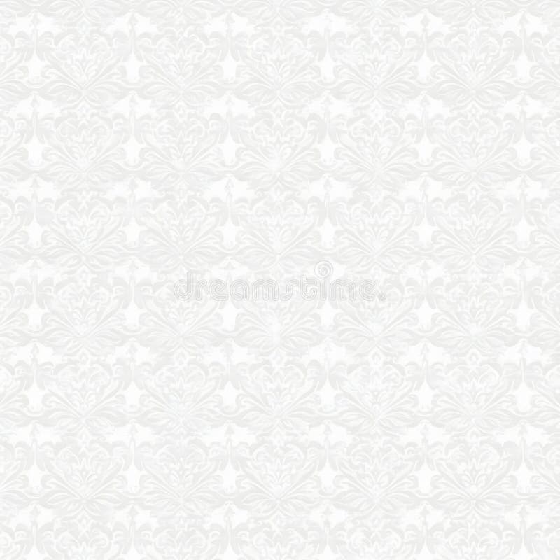 A Very Light Gray Surface Displays a Repeating Damask Pattern with ...