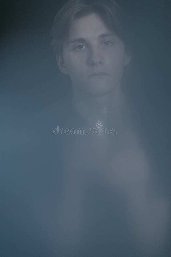 A Very Lonely Guy at Home Suffers from the Fact that he is Alone and ...