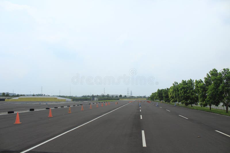 Very long race track stock image. Image of solo, race - 326003763