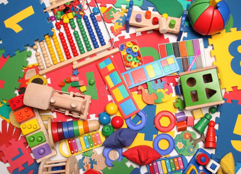 Very many toys stock photo. Image of bright, game, junk - 59566332