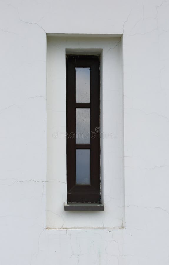 Very narrow window stock image. Image of narrow, wall - 123253657