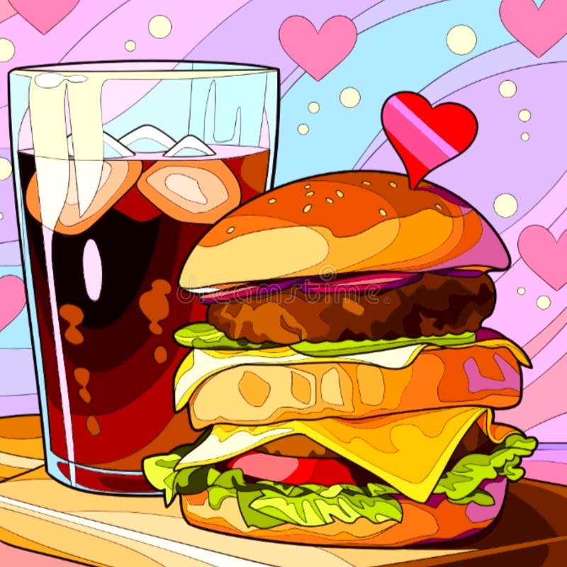 Very Nice and Beautiful Paintings Stock Illustration - Illustration of ...