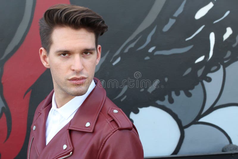 Very Nice Image of a Handsome Italian Man with Copy Space Stock Photo ...