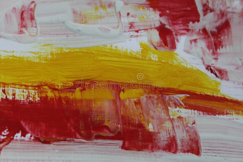 Multicolor Acrylic Paint Texture Abstract Stock Illustration ...