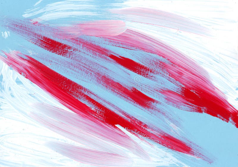 Multicolor Acrylic Paint Texture Abstract Drawing Stock Illustration ...