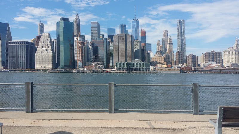 Very Nice View in New York City Stock Image - Image of skyline, view ...