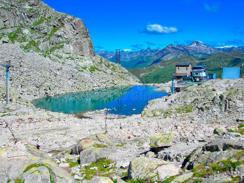Very Nice View of Ponte Di Legno Editorial Stock Photo - Image of alps ...