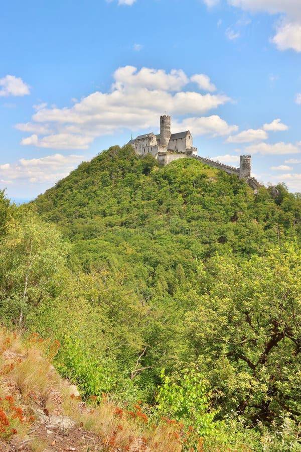 Very Old Bezdez Castle in Czech Republic Stock Image - Image of bohemia ...