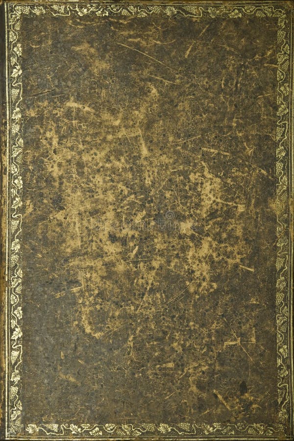 Very Used Book Cover Texture Stock Photo - Image of texture, golden ...