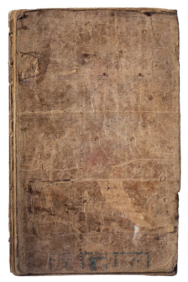 Very old book hardcover stock image. Image of page, rough - 17917643