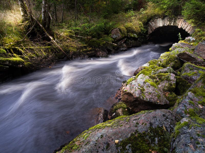 A very old bridge stock photo. Image of beauty, autumn - 101848376