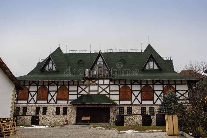 Very old building stock photo. Image of galata, aged - 83226496