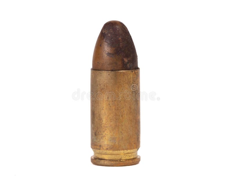 Very old bullet isolated stock photo. Image of background - 167126910