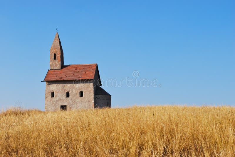 Very old church stock photo. Image of fall, brown, landmark - 17481442