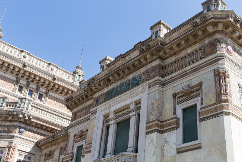 Very old corner building editorial image. Image of thermae - 81044380