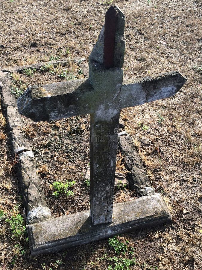 Very old cross stock photo. Image of lonely, cross - 44702234