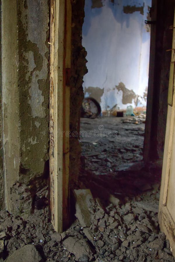 Inside House after Collapse Stock Photo - Image of dirt, dirty: 102535536
