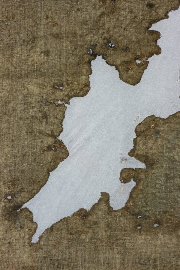 Very Old Fabric is Spoiled by Time. Top View Stock Photo - Image of ...